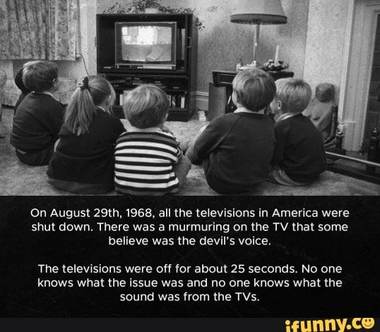 Did American TV Viewers Hear the Devil’s Voice on Aug. 29, 1968 ...
